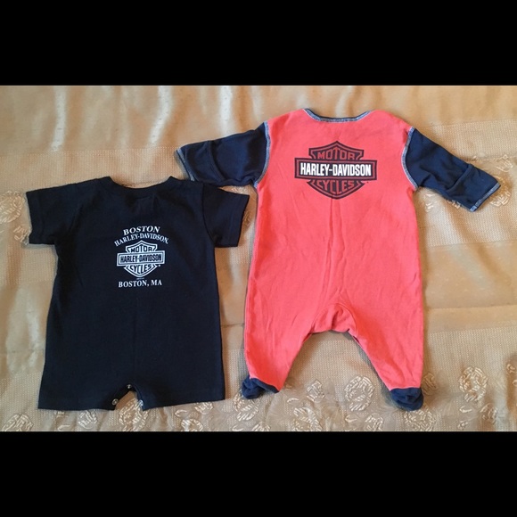 Harley-Davidson | One Pieces | Infant Boys Harley Davidson Clothes 69 ...